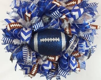 Football Wire Wreath Form