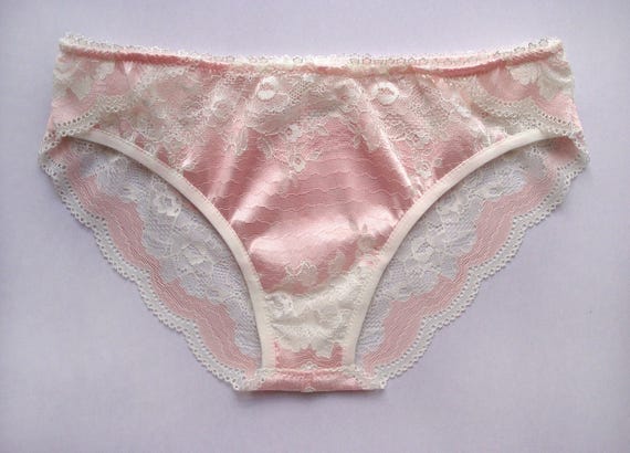 Lace Panties Pink Panties Lingerie Set Bridal Lingerie Wedding