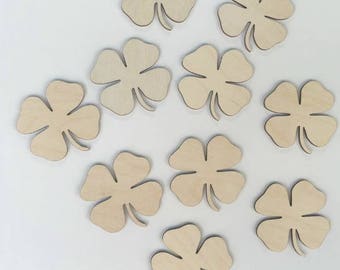 Wood clover | Etsy