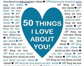 50 things i love | Etsy