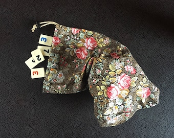 Scrabble tile bag | Etsy