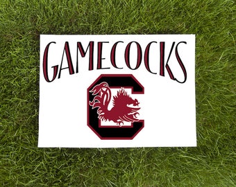 Gamecocks decal | Etsy