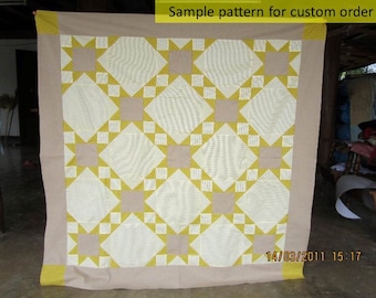 Ohio star quilt | Etsy