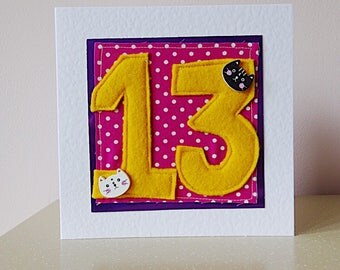 13th birthday | Etsy