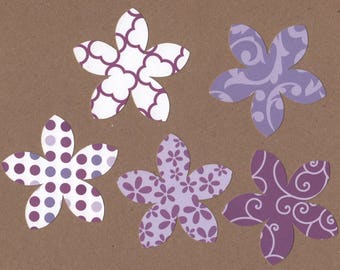 Paper cut flowers | Etsy