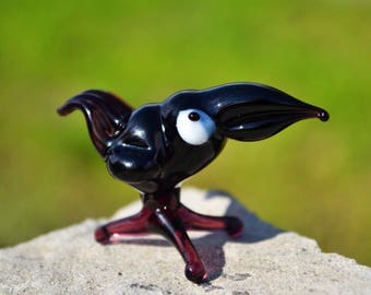 Miniature crow | Etsy
