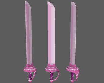 Rose quartz sword | Etsy