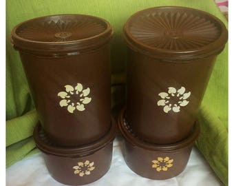 Tupperware canister | Etsy