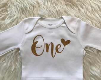 One year old girl | Etsy