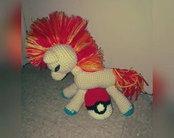 PATTERN: Ponyta Crochet Plush