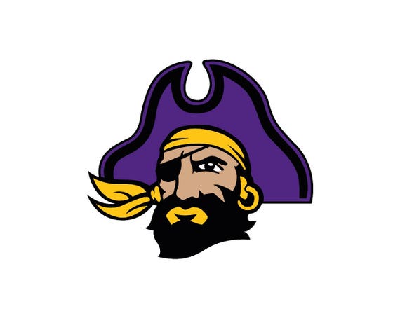 ECU Pirates Svg Dxf Eps Png Cut File Pack from MegaSvg on Etsy Studio