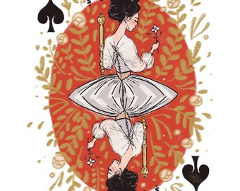 Queen of Spades Print