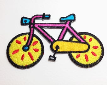 Bicycle embroidery | Etsy