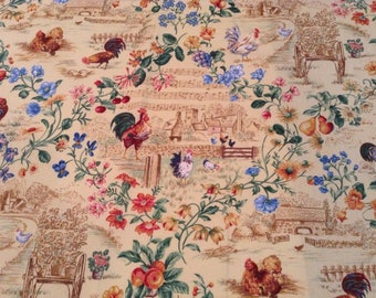 Chicken fabric | Etsy