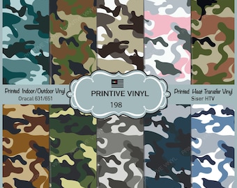 Army camo htv | Etsy