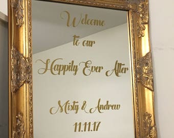 Wedding mirror | Etsy