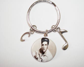 Elvis keychain | Etsy