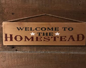 Homestead signs | Etsy