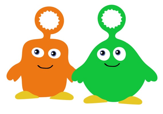 Bloop and Loop BabyFirst s for cutting and printing 5 s