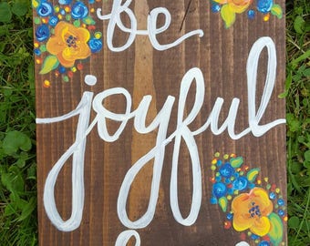Be joyful always | Etsy