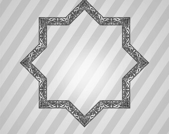 Fancy digital frames | Etsy