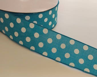 Polka dot ribbon | Etsy