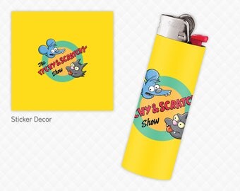 The simpsons decal | Etsy
