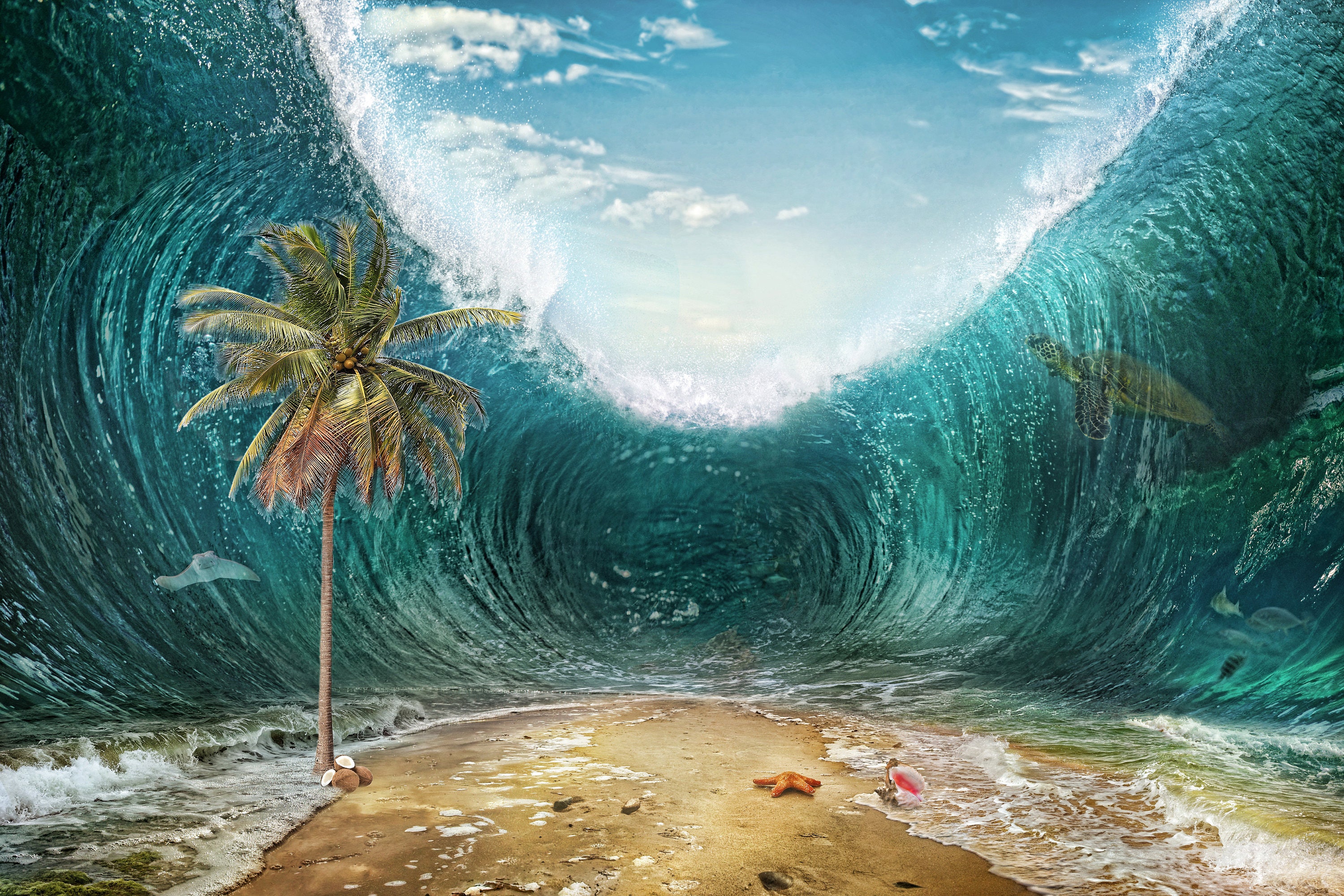 Moana Digital Background