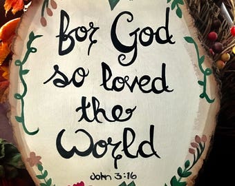 Bible verse wood | Etsy