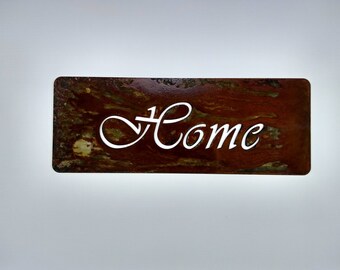 Rustic home sign | Etsy