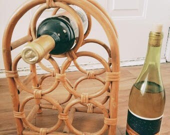 Wooden wine rack | Etsy