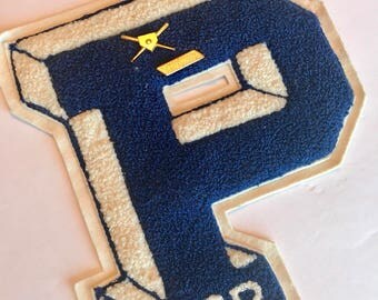 Letterman patch | Etsy