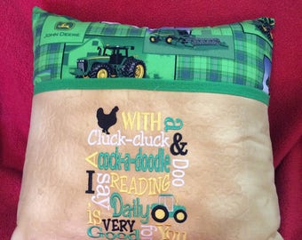 John deere pillow | Etsy