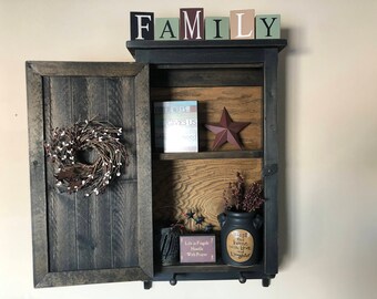 Primitive cabinet | Etsy