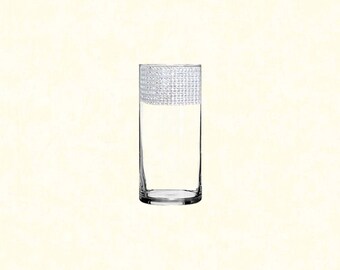 Rhinestone vase | Etsy