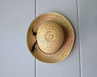 Farmer straw hat | Etsy