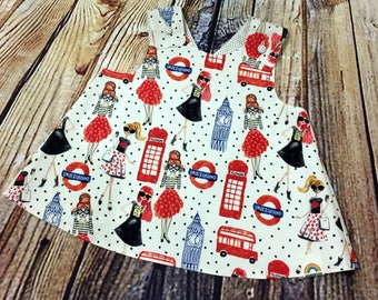 Crossover pinafore | Etsy