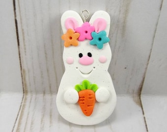 Bunny pendant | Etsy