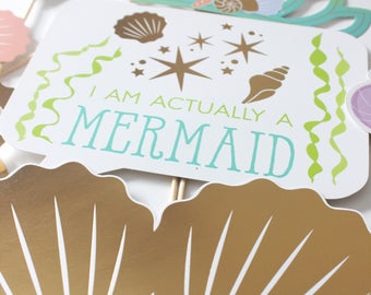 Mermaid photo booth | Etsy