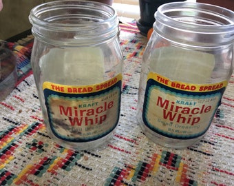 Miracle whip jar | Etsy