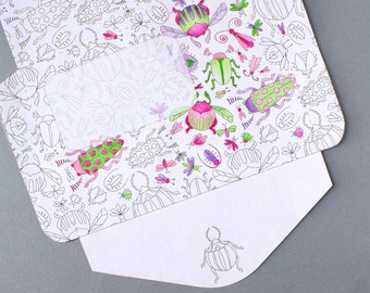 MESSY ROOM COLORING Printable Kids Download Game