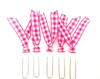 Ribbon bookmarks | Etsy