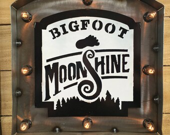 Moonshine sign | Etsy