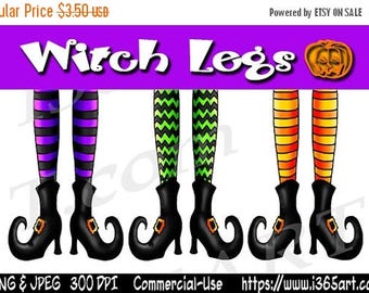 Witch Feet Clip art Halloween Clipart Witch Boots Clipart