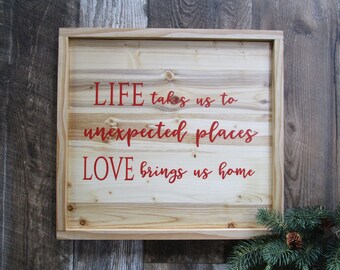 Family quote signs | Etsy