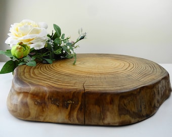 Wood cake stand | Etsy