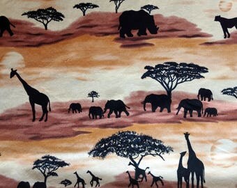 Safari fabric | Etsy