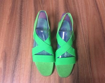 Kelly green shoes | Etsy