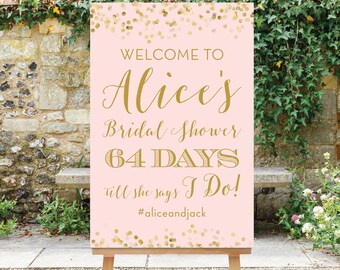 Shower welcome sign | Etsy