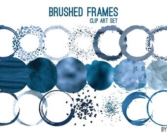 Blue clip art | Etsy